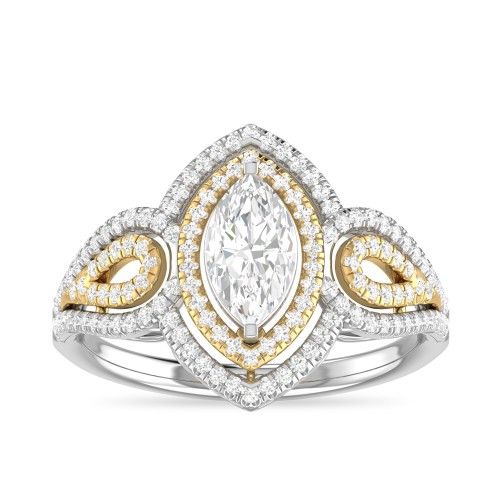 The Abbe Diamond Ring by PC Jeweller