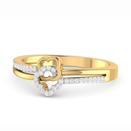 The Zinnio Diamond Ring by PC Jeweller