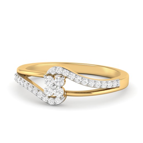 The Jenita Diamond Ring by PC Jeweller