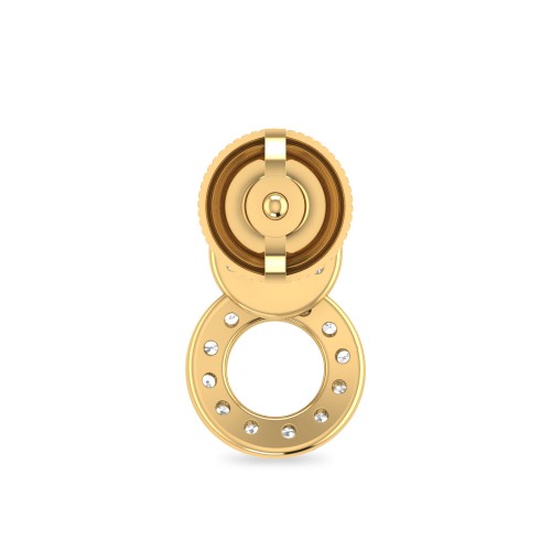 The Rourke Diamond Earrings by PC Jeweller