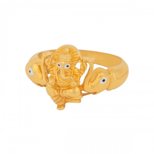 The Barney Gold Ring by PC Jeweller