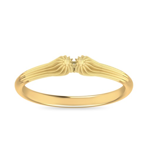 The Star Gold Ring by PC Jeweller